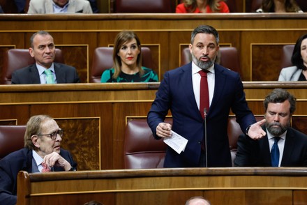 Leader Spanish Vox Party Santiago Abascal Editorial Stock Photo - Stock ...