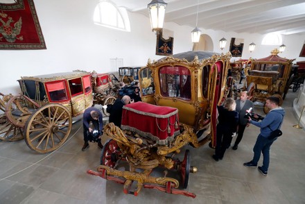 Restored Ceremonial Carriage Empress Catherine Ii Editorial Stock Photo ...