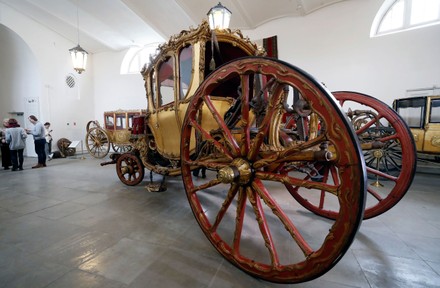 Restored Ceremonial Carriage Empress Catherine Ii Editorial Stock Photo ...