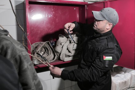 Civil Defense Employees Inspect Bakeries Restaurants Editorial Stock ...