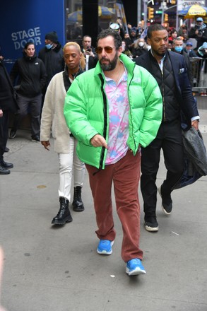 Adam Sandler Leaves Good Morning America Editorial Stock Photo - Stock ...