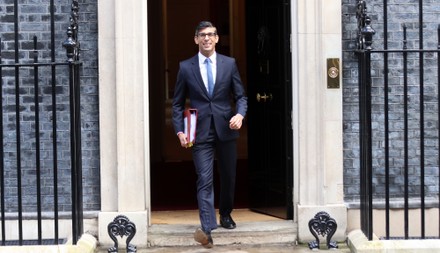 British Prime Minister Rishi Sunak Leaves Editorial Stock Photo - Stock Image | Shutterstock
