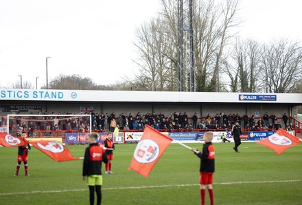 Rochdale Fans Before Kick Off Editorial Stock Photo - Stock Image ...