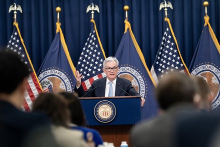 Us Federal Reserve Chair Jerome Powell Editorial Stock Photo - Stock ...
