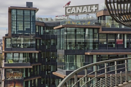 View Canal Brand Overlooking New Headquarters Editorial Stock Photo ...