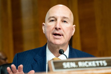 Us Senator Pete Ricketts Rne Speaking Editorial Stock Photo - Stock ...