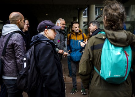 Hague Members Extinction Rebellion Talk Their Editorial Stock Photo ...