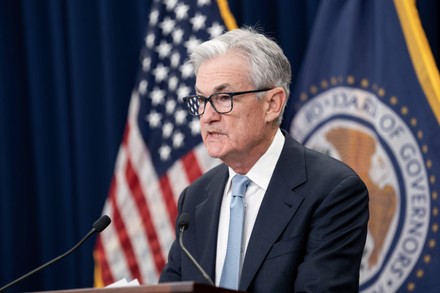 Us Federal Reserve Chair Jerome Powell Editorial Stock Photo - Stock ...