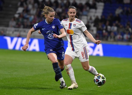 Lyon Defended Perle Morroni During Uefa Editorial Stock Photo - Stock ...