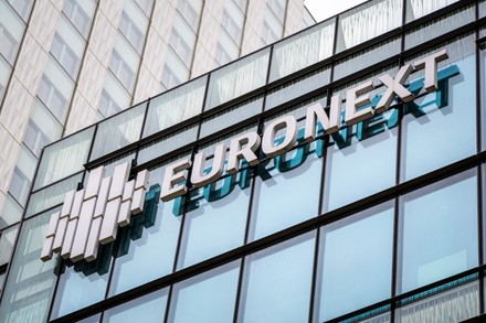 18 Euronext stock exchange headquarters in the Paris financial district ...