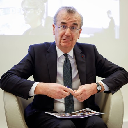 Villeroy De Galhau Governor Banque De Editorial Stock Photo - Stock ...