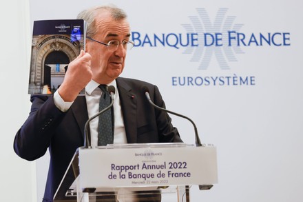 Villeroy De Galhau Governor Banque De Editorial Stock Photo - Stock ...