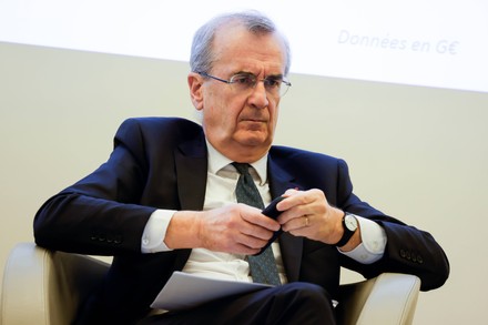 Villeroy De Galhau Governor Banque De Editorial Stock Photo - Stock ...