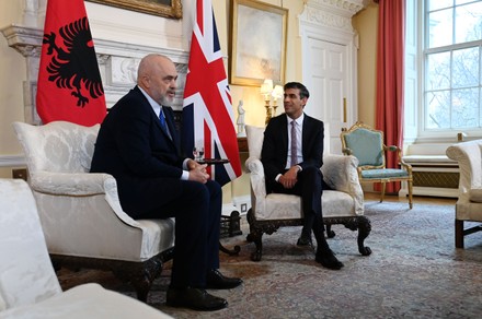 British Prime Minister Rishi Sunak R Editorial Stock Photo - Stock ...