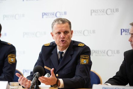 Munich Police President Thomas Hampel Presser Editorial Stock Photo ...