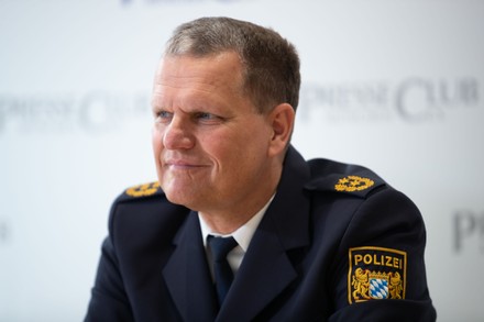 Munich Police President Thomas Hampel Presser Editorial Stock Photo ...