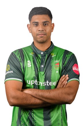 Rishi Patel Vitality Blast T20 Kit Editorial Stock Photo - Stock Image ...