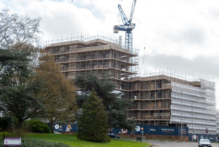Bellway Homes Copper Square Under Construction Editorial Stock Photo ...