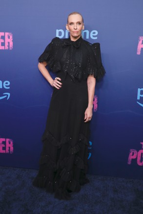 Toni Collette Wearing Wife Dress Editorial Stock Photo - Stock Image ...