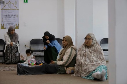 Women Muslim Community Inside Mosque Located Editorial Stock Photo ...