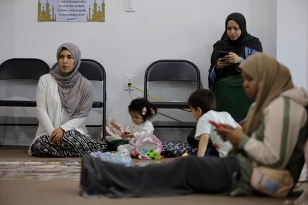 Women Muslim Community Inside Mosque Located Editorial Stock Photo ...