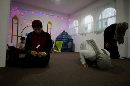 Women Muslim Community Inside Mosque Located Editorial Stock Photo ...