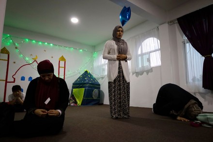 Women Muslim Community Inside Mosque Located Editorial Stock Photo ...