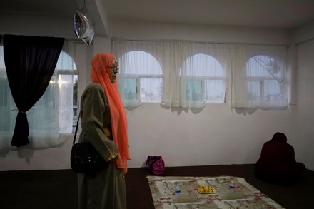 Women Muslim Community Inside Mosque Located Editorial Stock Photo ...