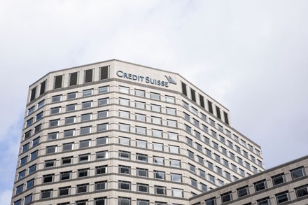 Credit Suisse Uk Headquarters Office Building Editorial Stock Photo ...