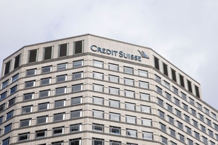 Credit Suisse Uk Headquarters Office Building Editorial Stock Photo ...