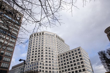 Credit Suisse Uk Headquarters Office Building Editorial Stock Photo ...