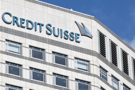 Credit Suisse Uk Headquarters Office Building Editorial Stock Photo ...