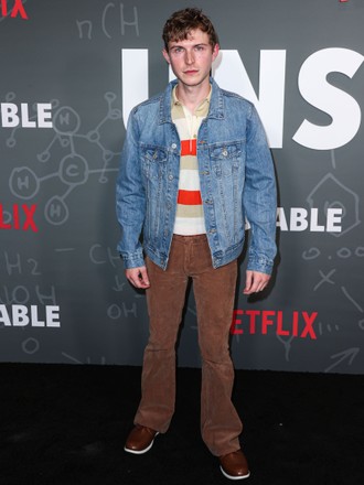 Johnny Berchtold Arrives Los Angeles Premiere Editorial Stock Photo ...