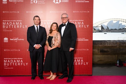 Peter Phillips Jenny Morrison Scott Morrison Editorial Stock Photo ...