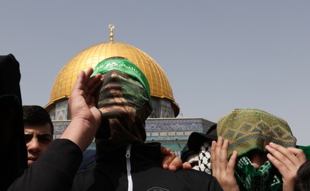 Hamas Supporters Rally After Palestinians Attended Editorial Stock ...