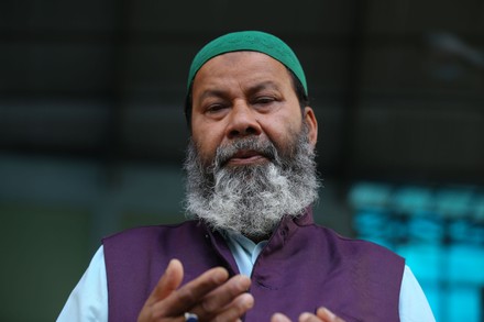 Nepali Islam Follower Attends Mass Namaz Editorial Stock Photo - Stock ...