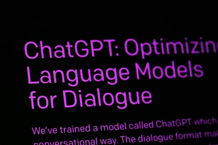 Chatgpt Ai Chatbot Artificial Intelligence That Editorial Stock Photo ...
