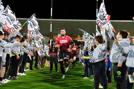 Cardiff Players Run Out Editorial Stock Photo - Stock Image | Shutterstock