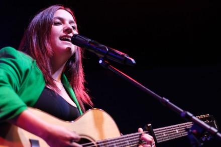 Saharawi Singer Aziza Brahim Performs During Editorial Stock Photo ...