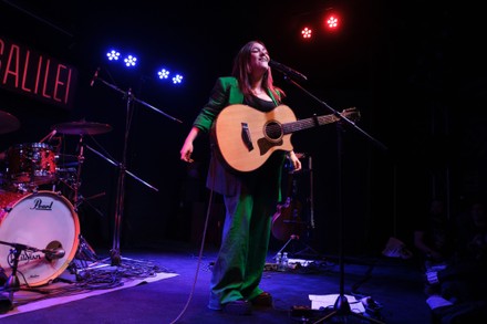 Saharawi Singer Aziza Brahim Performs During Editorial Stock Photo ...
