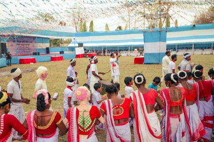 Sarhul Festival Organized By National Bhumij Editorial Stock Photo ...