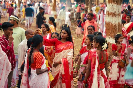 Sarhul Festival Organized By National Bhumij Editorial Stock Photo ...