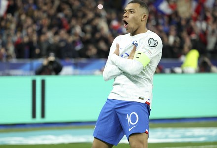 Kylian Mbappe France Celebrates His First Editorial Stock Photo - Stock ...
