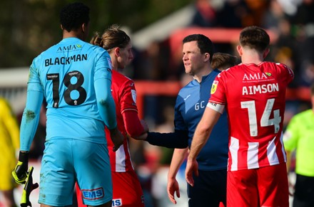 Jamal Blackman Goalkeeper Exeter City During Editorial Stock Photo ...