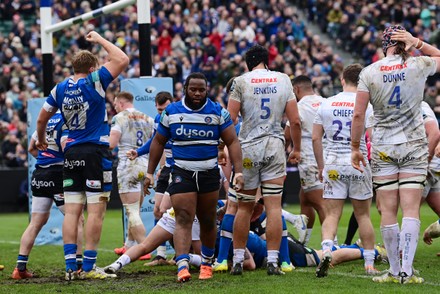 Try Celebrations Tom Dunn Bath Rugby Editorial Stock Photo - Stock ...