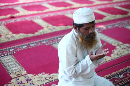 Muslims Nepal Attend Mass Friday Prayers Editorial Stock Photo - Stock ...