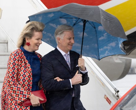 King Philippe Filip Queen Mathilde Belgium Editorial Stock Photo ...
