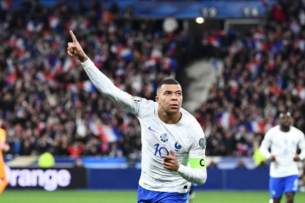 Kylian M Bappe Celebrates After Goal Editorial Stock Photo - Stock ...