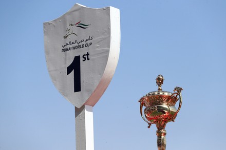 Dubai World Cup Trophy Meydan Racecourse Editorial Stock Photo - Stock ...