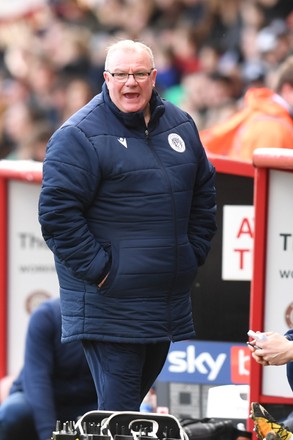 Steve Evans Manager Stevenage Fc During Editorial Stock Photo - Stock ...